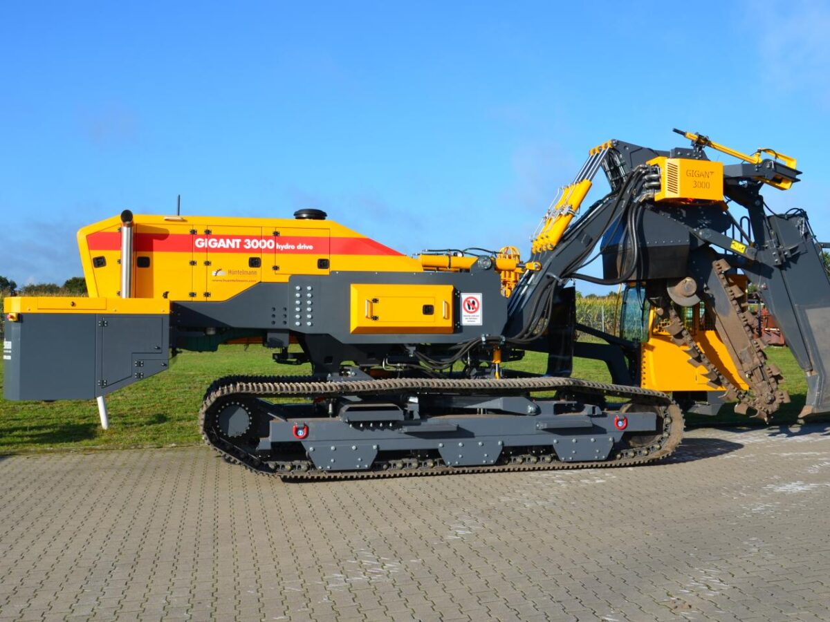 Drainage machine GIGANT 3000 – Hüntelmann